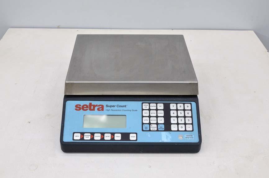 Lot #80: Setra Super Count High Resolution Counting Scale - WireBids